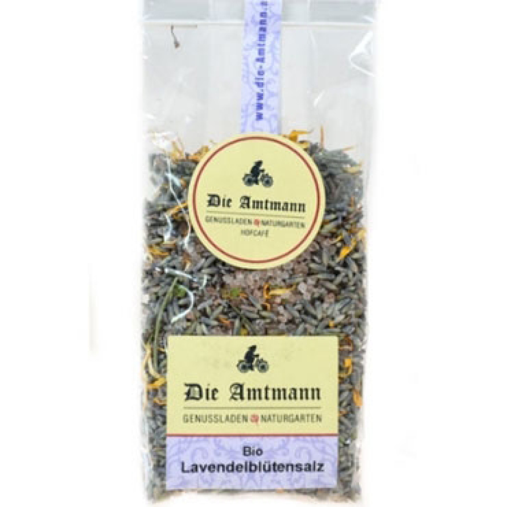 Die Amtmann Bio Lavendelblütensalz | Vinofaktur Genussregal Südsteiermark