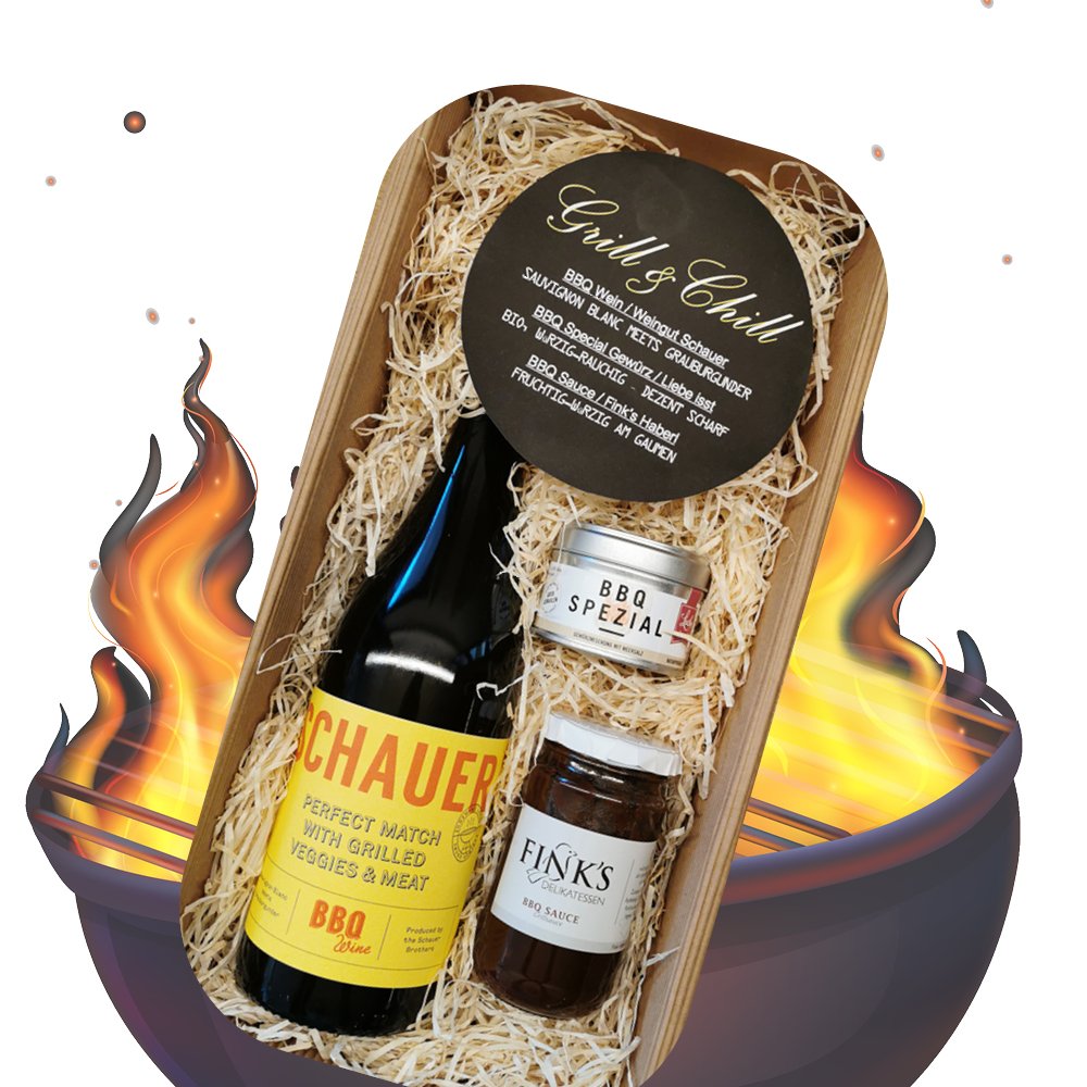 PAKET BBQ - Grill & Chill --> Vinofaktur Vogau Südsteirisches Genussregal